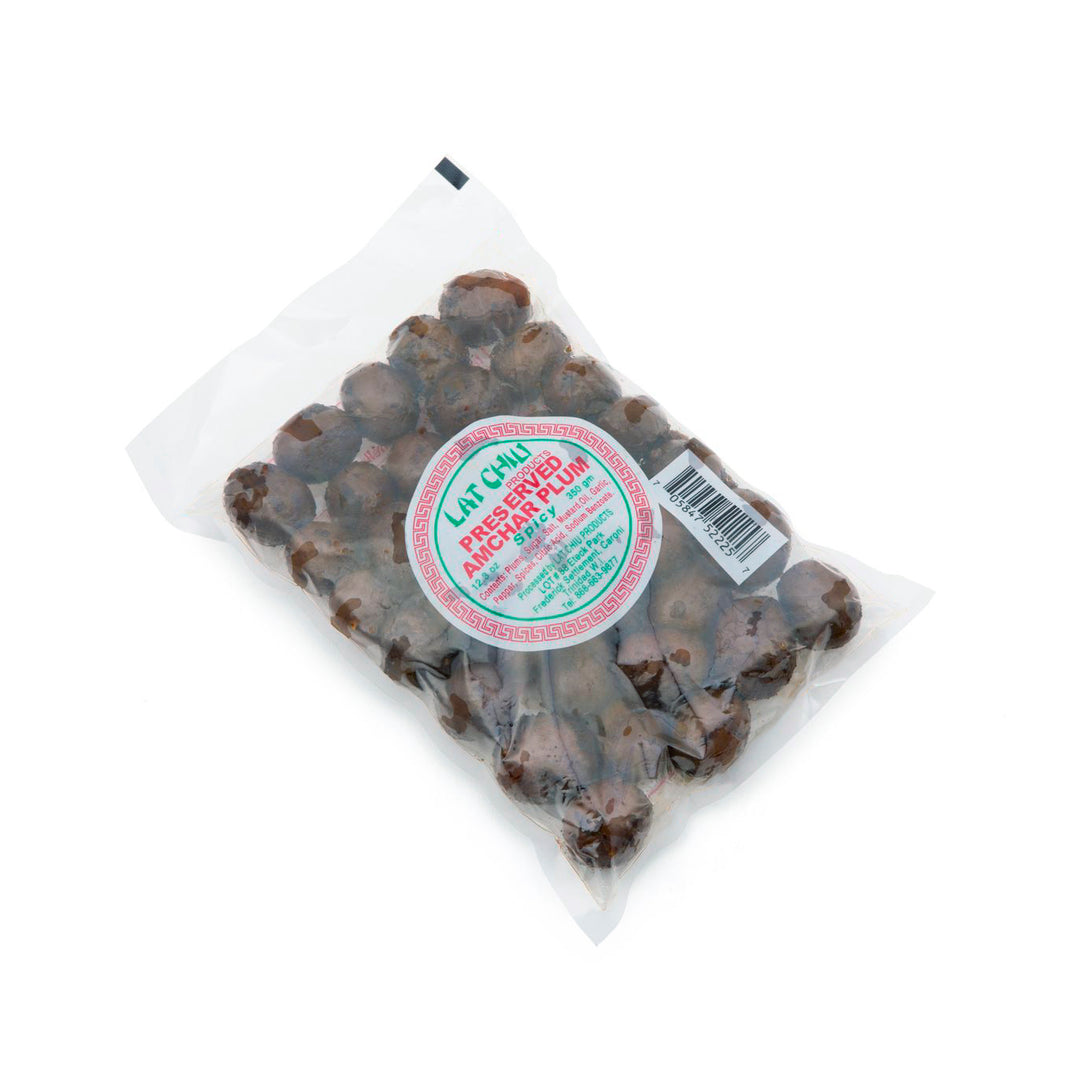 Lat Chiu Preserved Amchar Plums Spicy, 350g – Lat Chiu Products